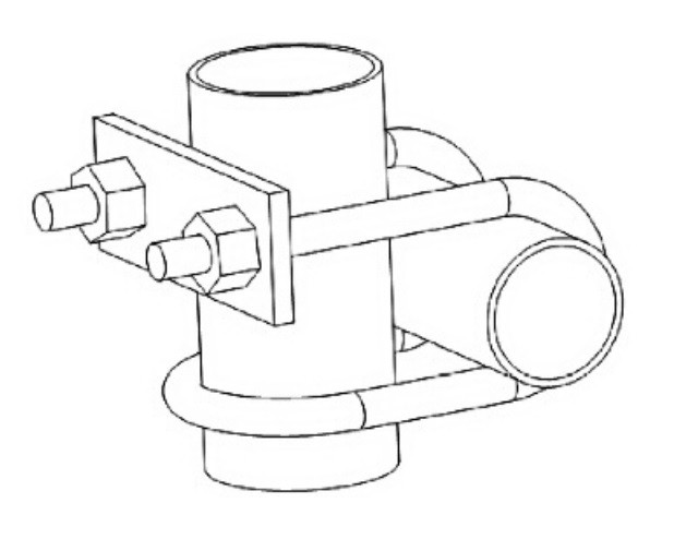 Platine cintrée - Vis - écrous - boulons Japy TRCC, tiges, étriers par ...